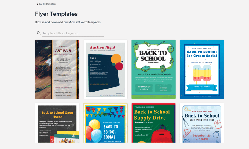 All About Peachjar Flyer Templates
